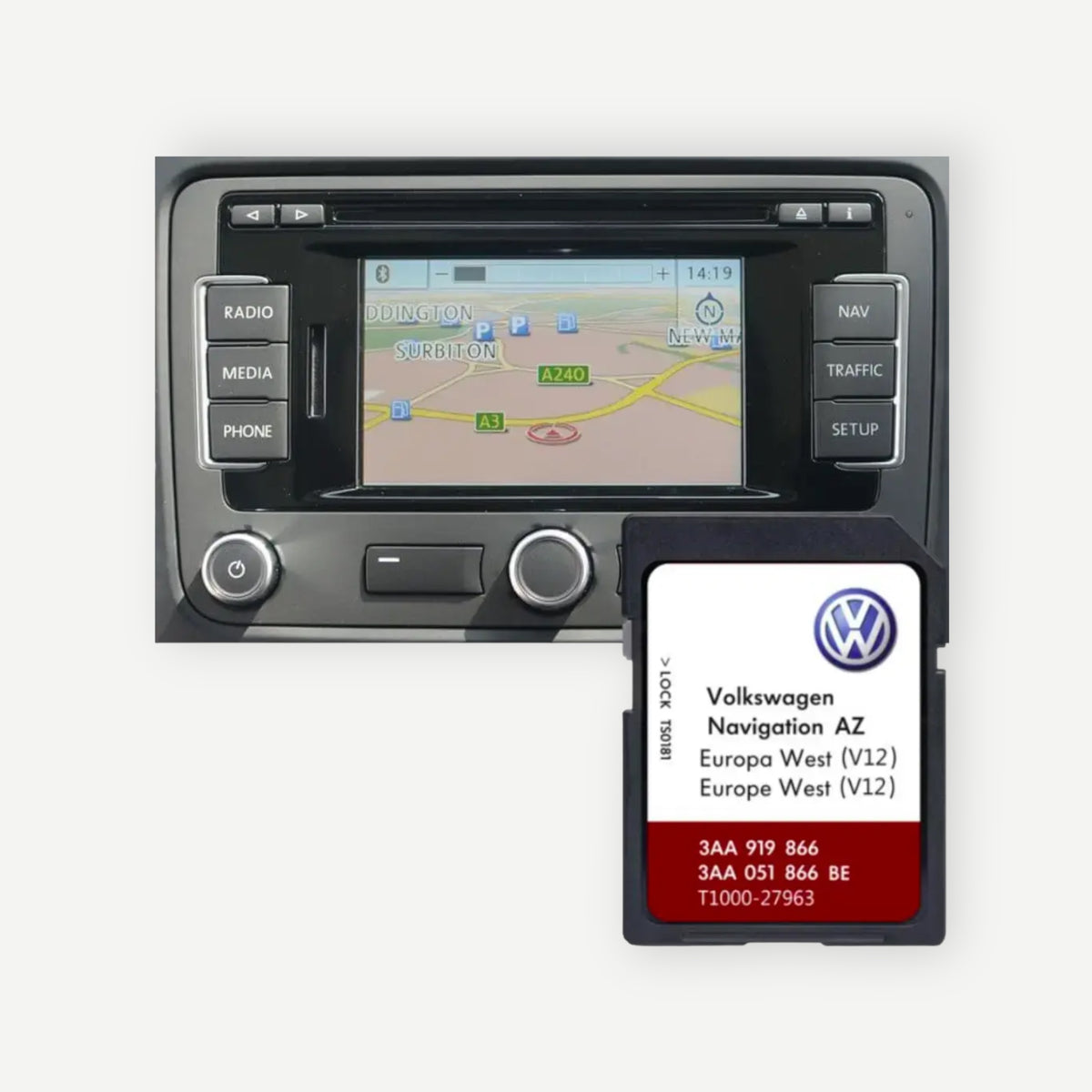 VW RNS 310-315 – navigationer.dk