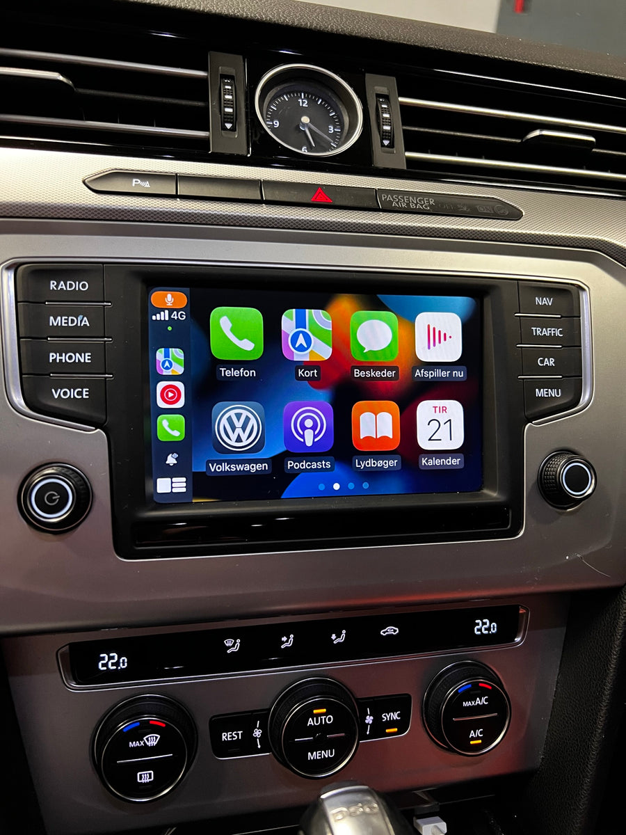 VW MIB2 Carplay aktivering - Navigationer – navigationer.dk